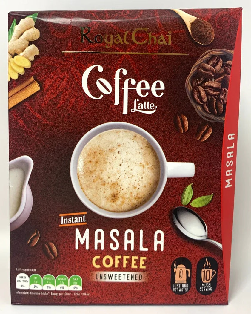 Royal Chai Coffee Latte Masala Unsweetened 180G – Sira Cash & Carry